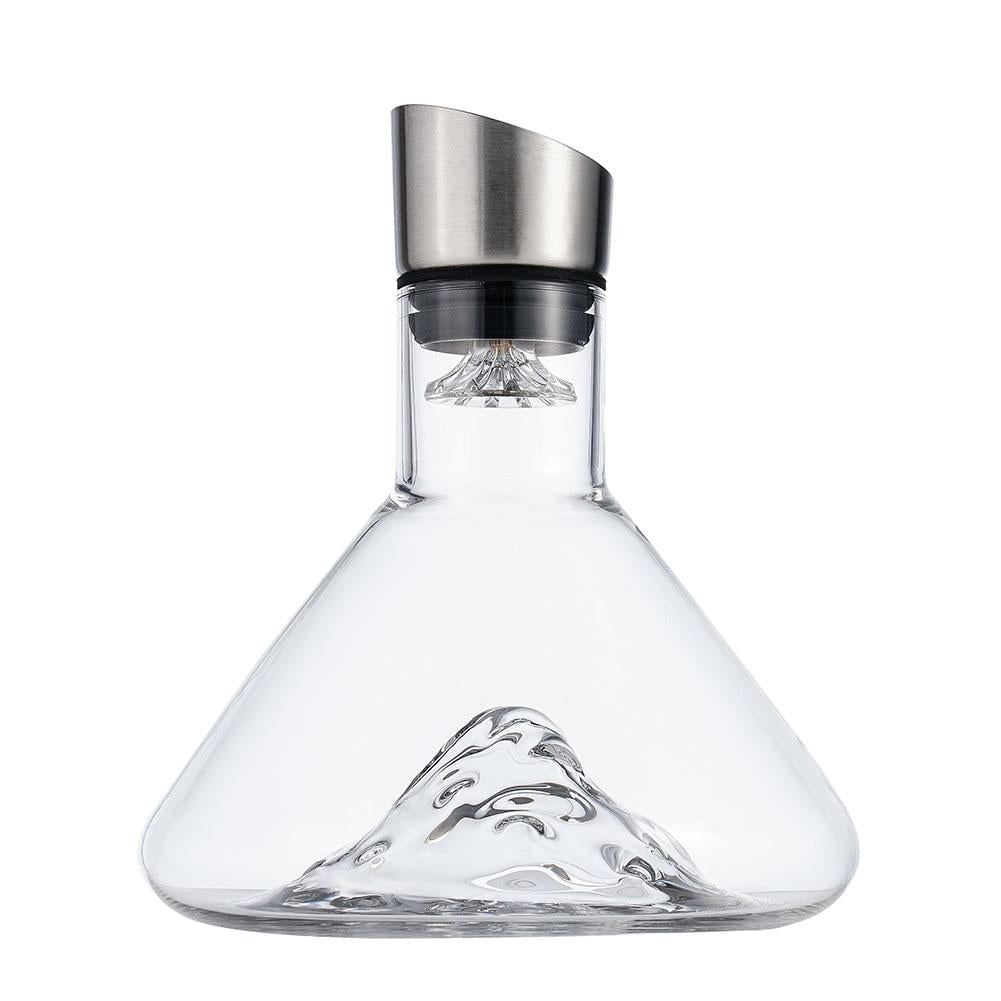 seebee Wine Decanter, 1500ml Wine Decanter, Crystal Clear Wine Decanter ...