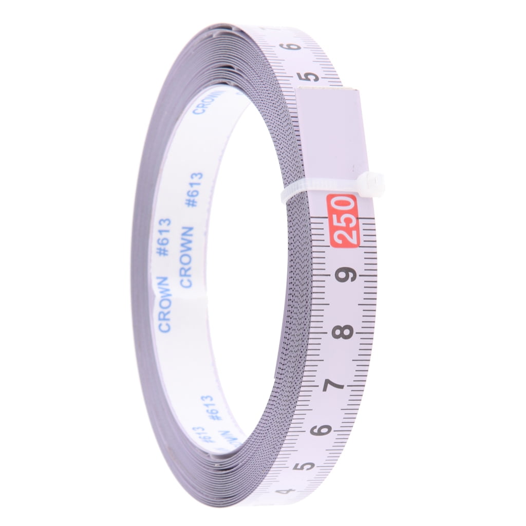 self adhesive measure tape metric Stick And Measure Flat Tape Self ...