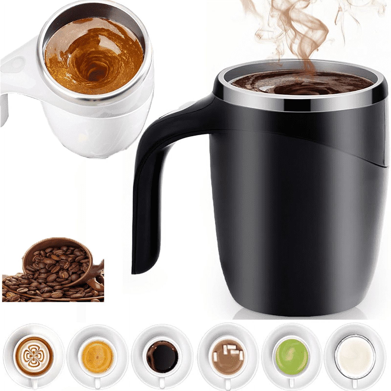 self stirring coffee mug，magnetic stirring coffee mug,self heating ...