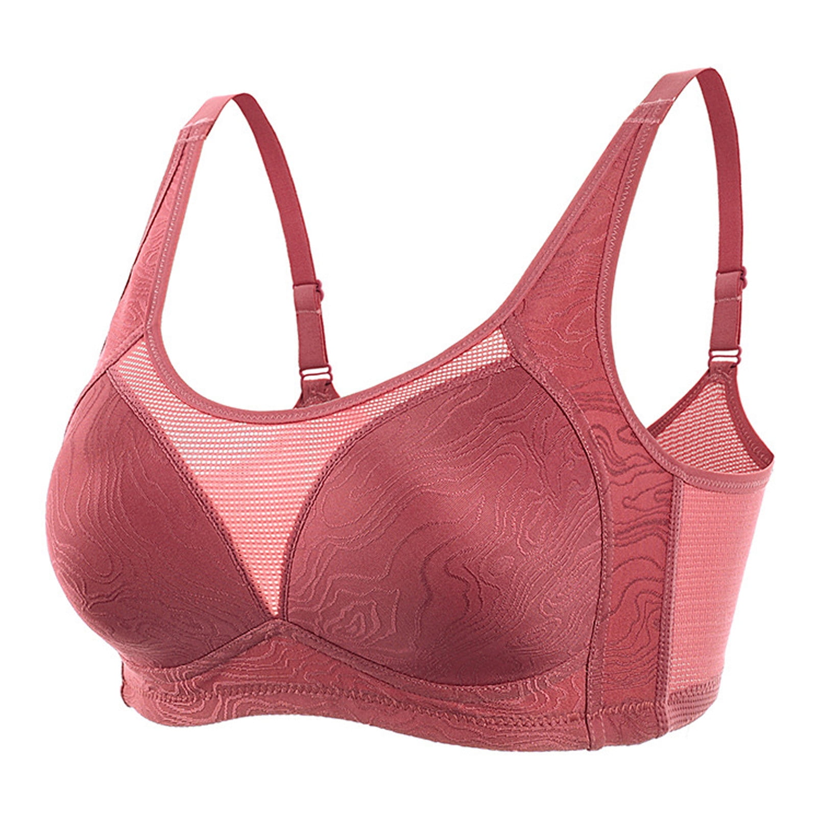 SEMIMAY 1 Pieces Lace Bra Plus Size Bra Women Underwear Bralette Crop ...