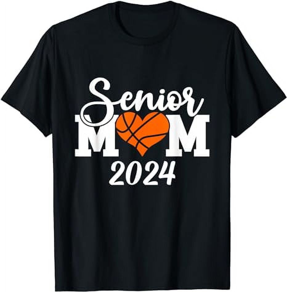 senior basketball mom Class of 2024 Player Graduation Grad T-Shirt ...