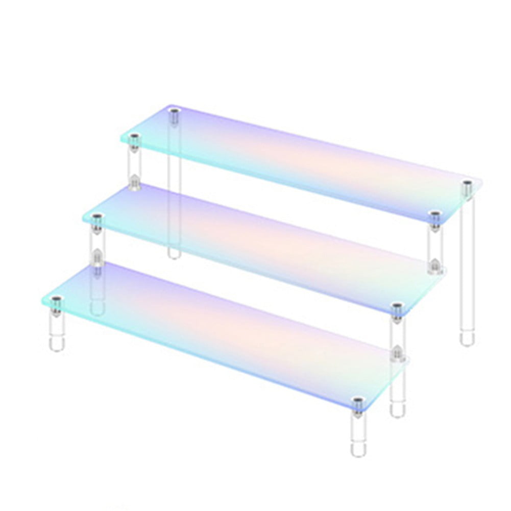 sentaili 1-4 Layers Acrylic Display Stand Perfume Figurine Cake ...