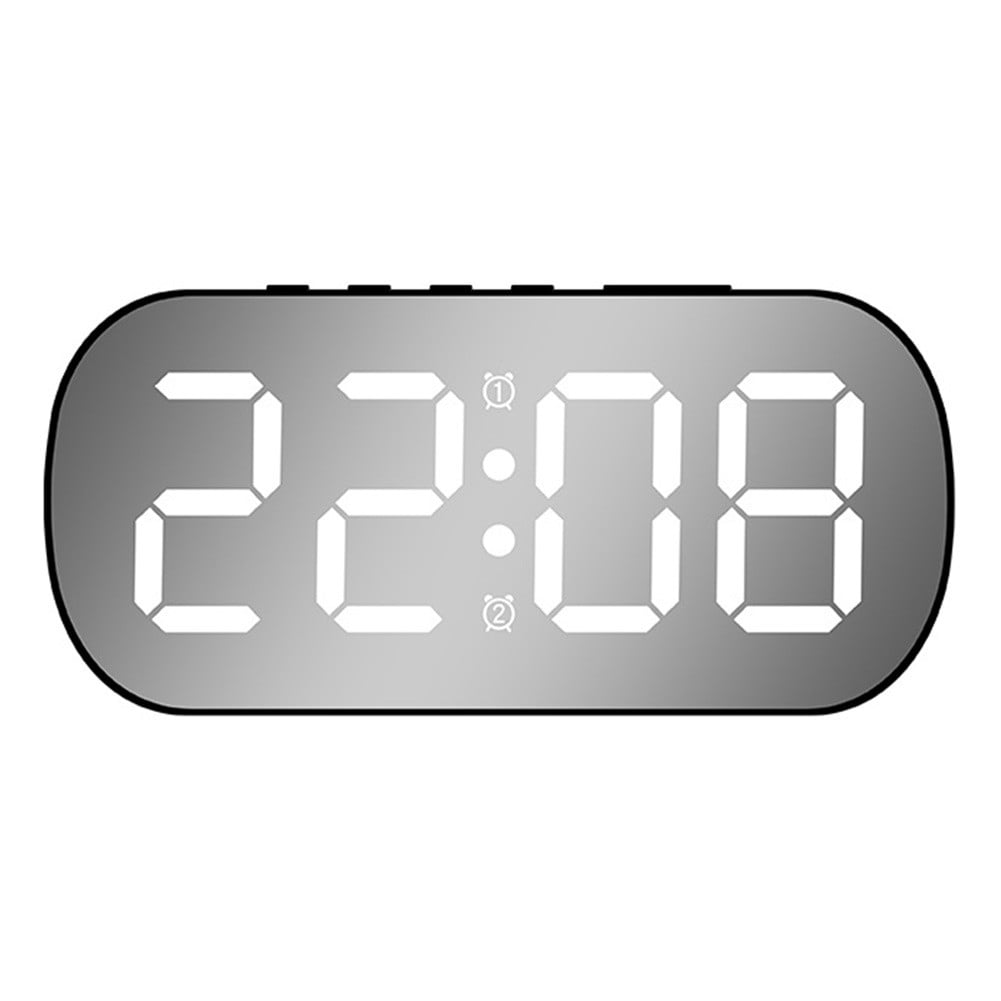 sentaili 12/24 Hour Switchable Digital Alarm Clock Adjustable Alarm ...