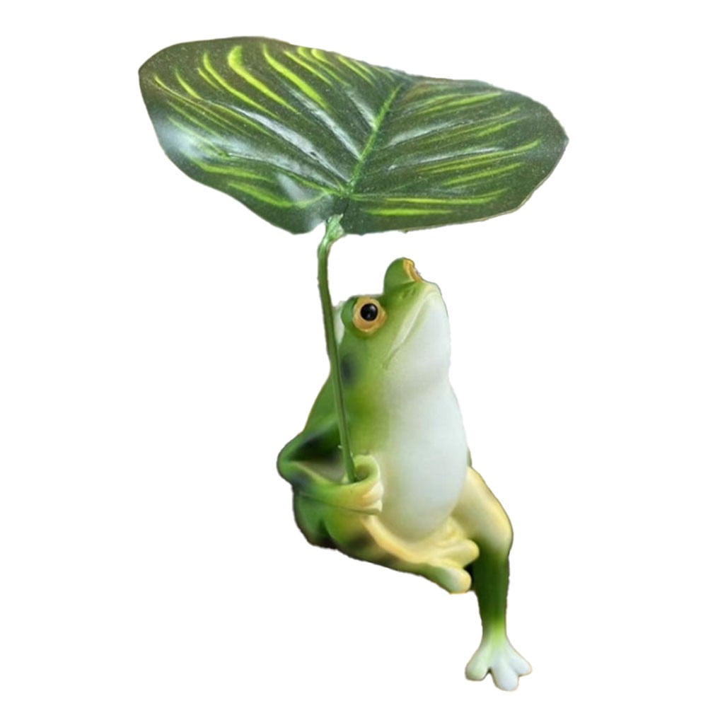 sentaili 1Pcs Resin Artificial Frog Suitable For Garden And Pool ...
