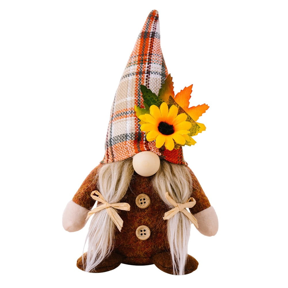 sentaili 21Cm Thanksgiving Faceless Old Man Sunflower Harvest Festival ...