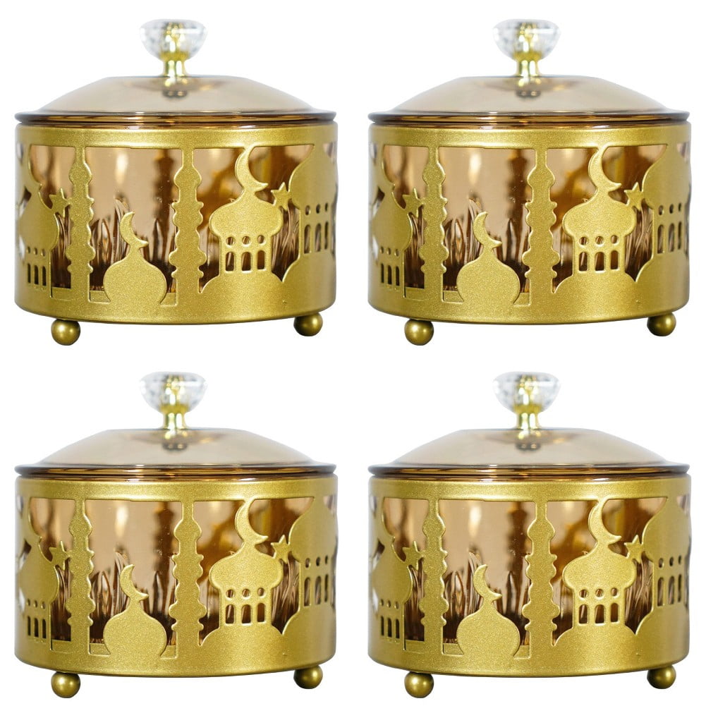 sentaili 4Pc Decorative Tray Festive Snacks Candy Trays And Home ...