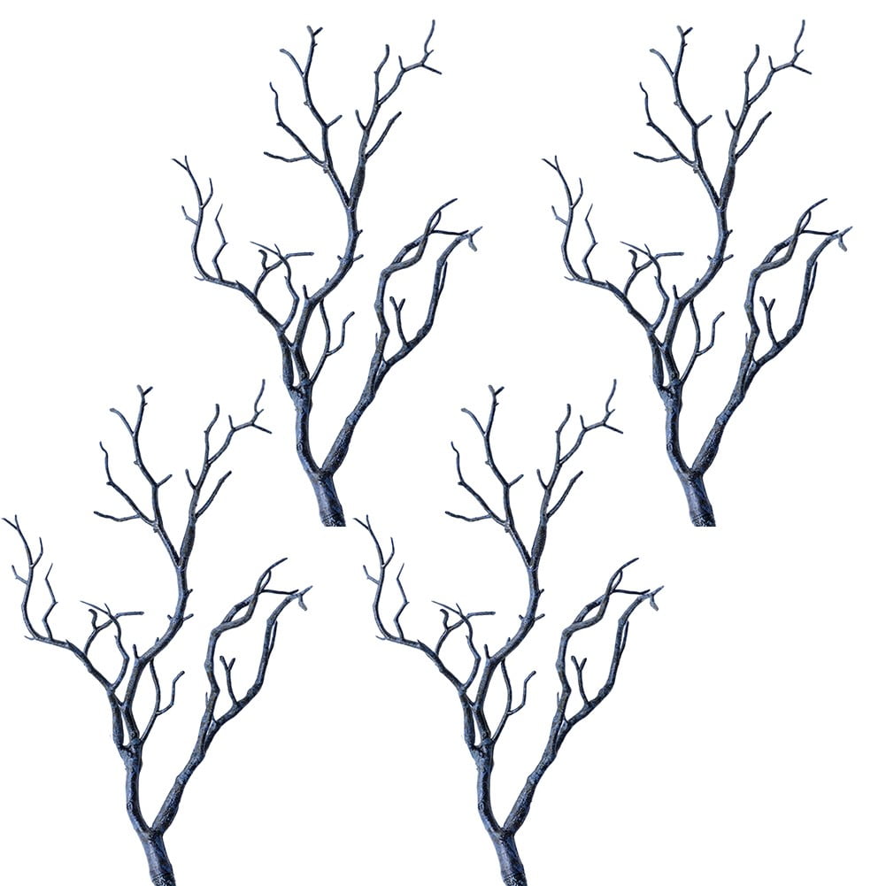 sentaili 4Pcs Artificial Antlers Tree Branches Plastic Stem Dried Tree ...