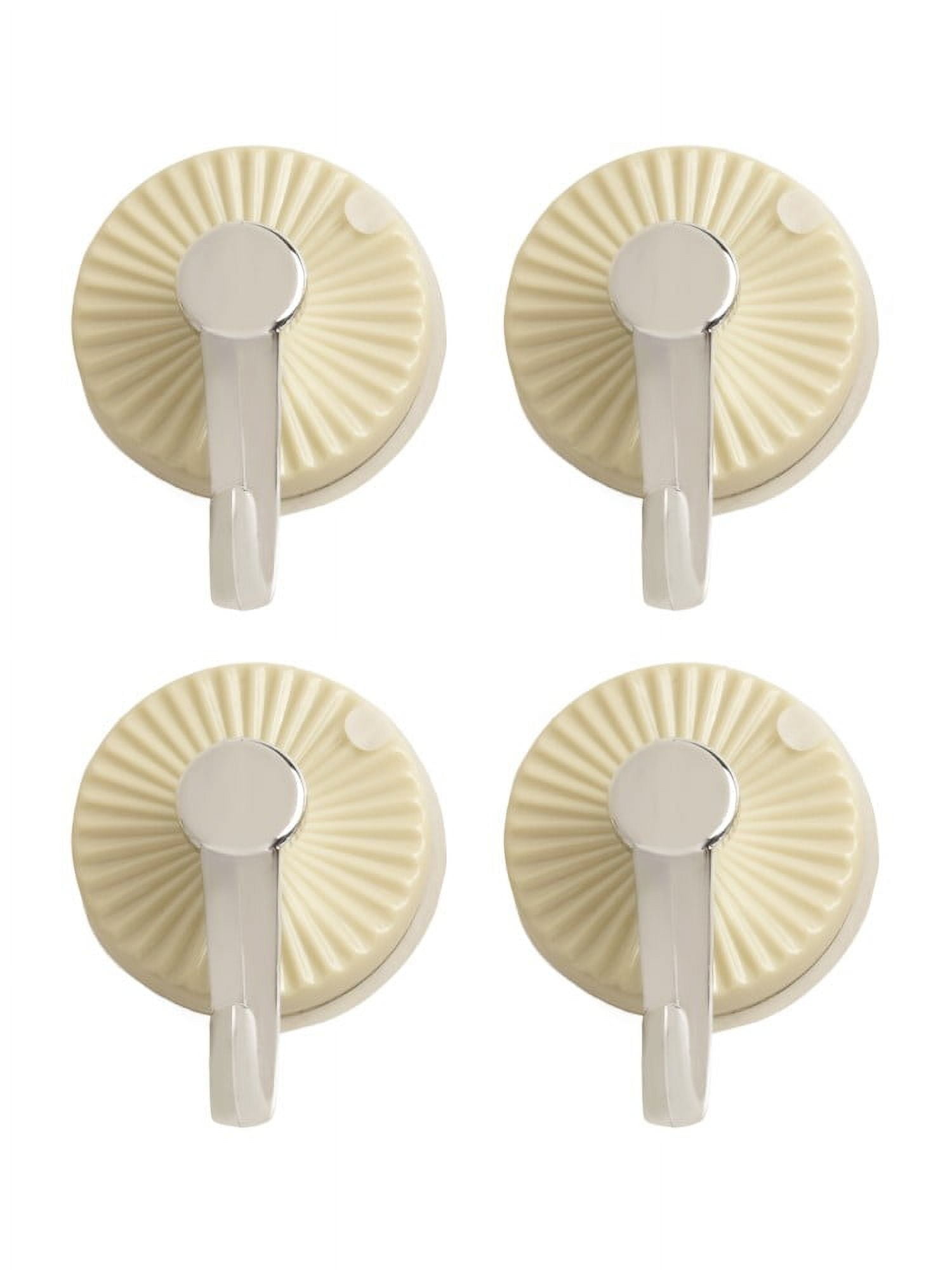 sentaili 4Pcs Suction Cup Hooks - 3Kg Hold,Waterproof,Easy To Install ...