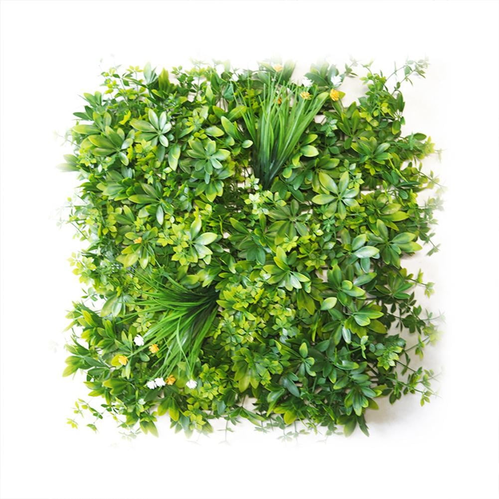 sentaili 50*50Cm Flower Wall Panels Uv Realistic Indoor Outdoor Garden - D - Walmart.com