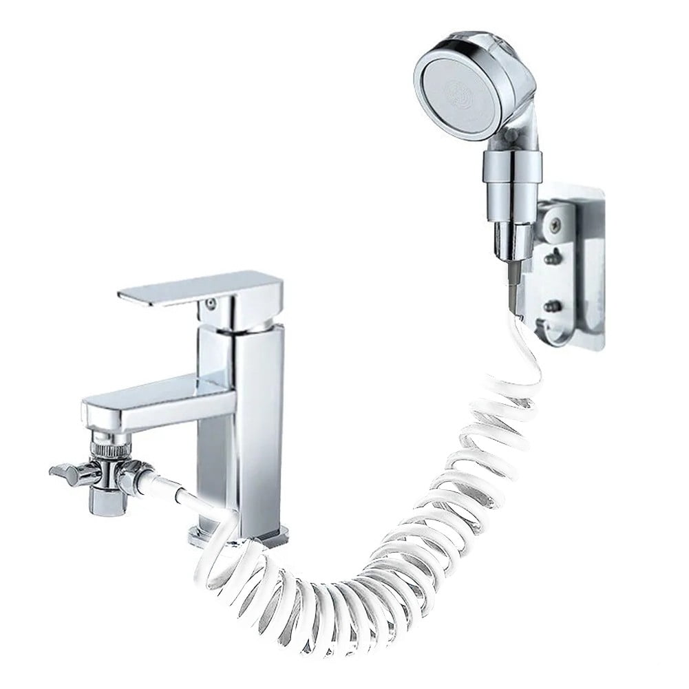 sentaili Adjustable Handheld Shower Head Set With Flexible Hose For ...