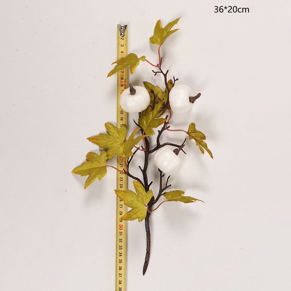 sentaili Artificial Leaves Branch Fake Fall Leaves Stems Plants Outdoor ...