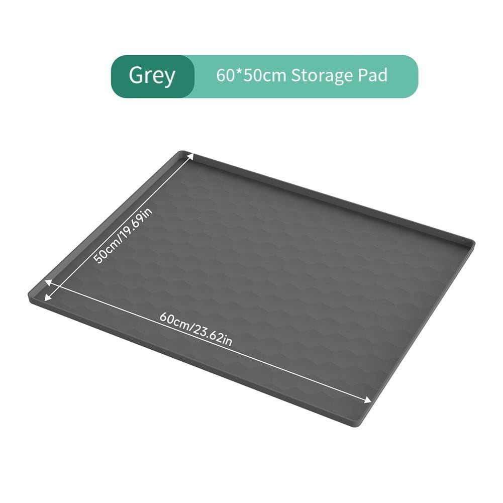 sentaili Bedside Commodes Mat,Bedside Portable Toilet Silicone Mat With ...