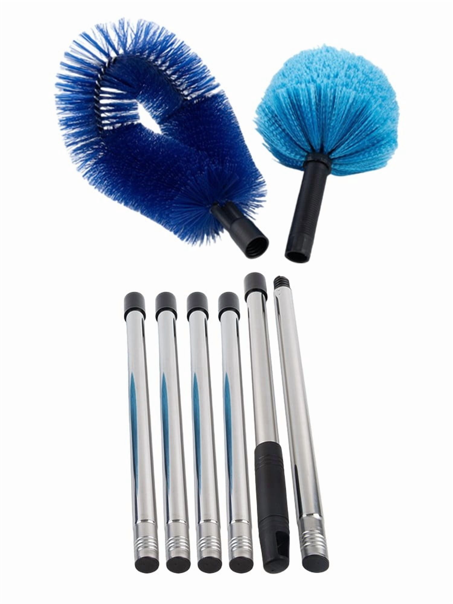 sentaili Ceiling Broom Stainless Steel Telescopic Long Handle Broom ...