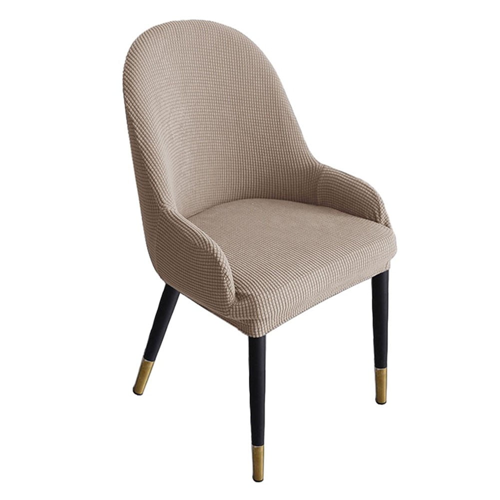 sentaili Curved Chair Cover Dining Chair Cover Semi-Circular For Chair ...