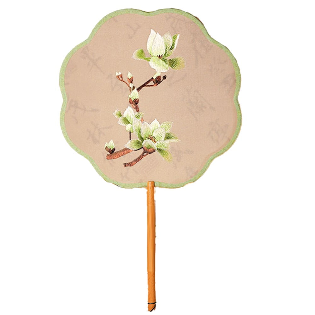 sentaili Double-Sided Embroidered Round Fan Ancient Style Suzhou ...