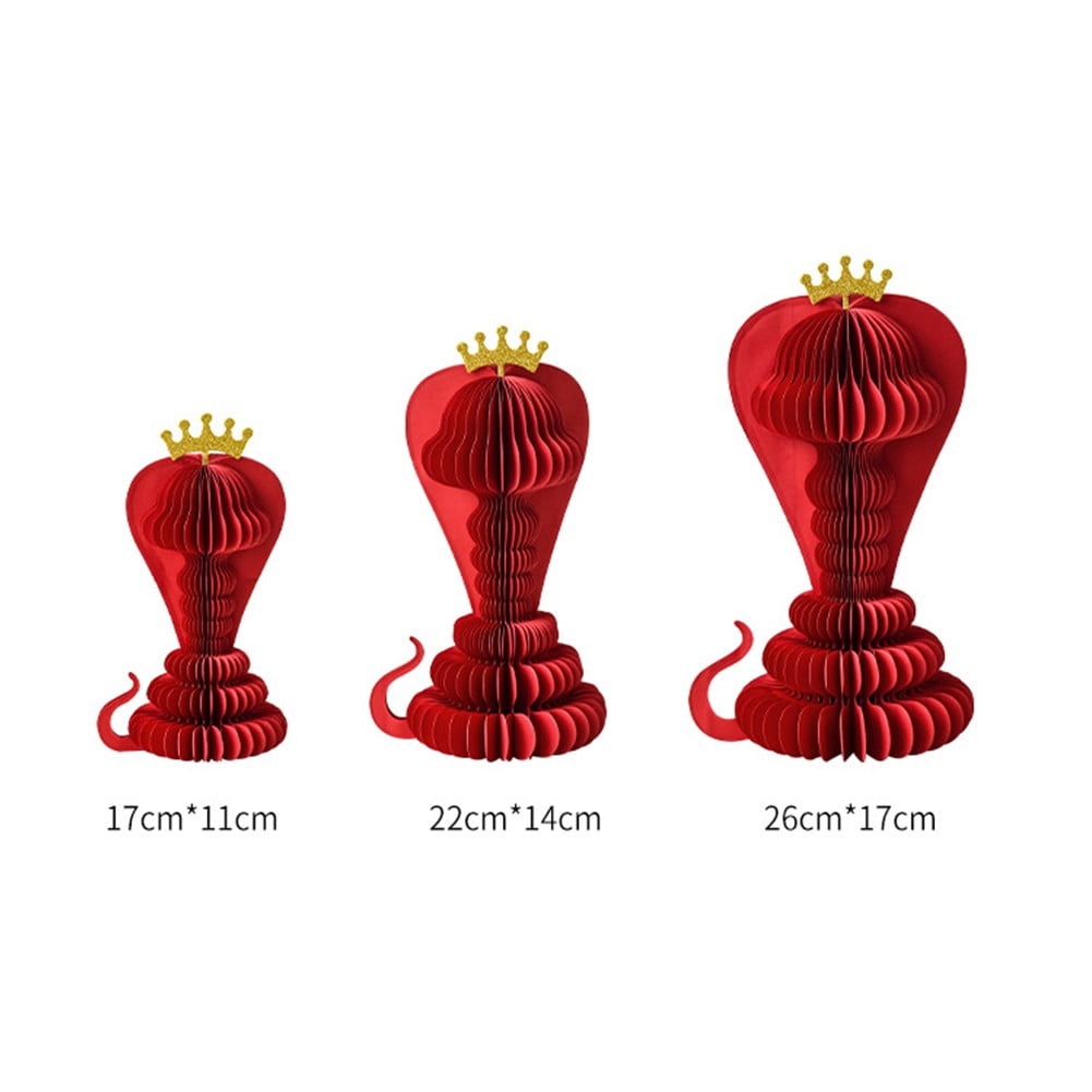 sentaili Elegant Origami Snake Year Decoration: Easy Assembly For ...
