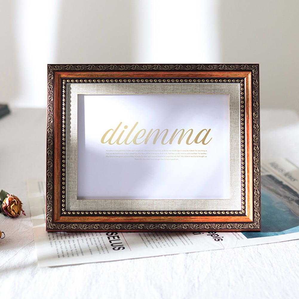 sentaili European Style Retro Photo Frame Picture Certificate ...