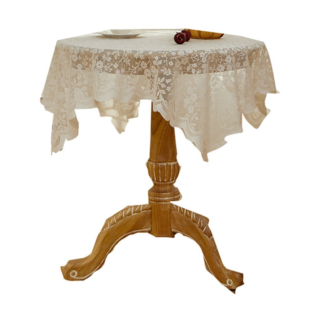 sentaili For French Style Beige Countryside Lace Tablecloth For Living ...