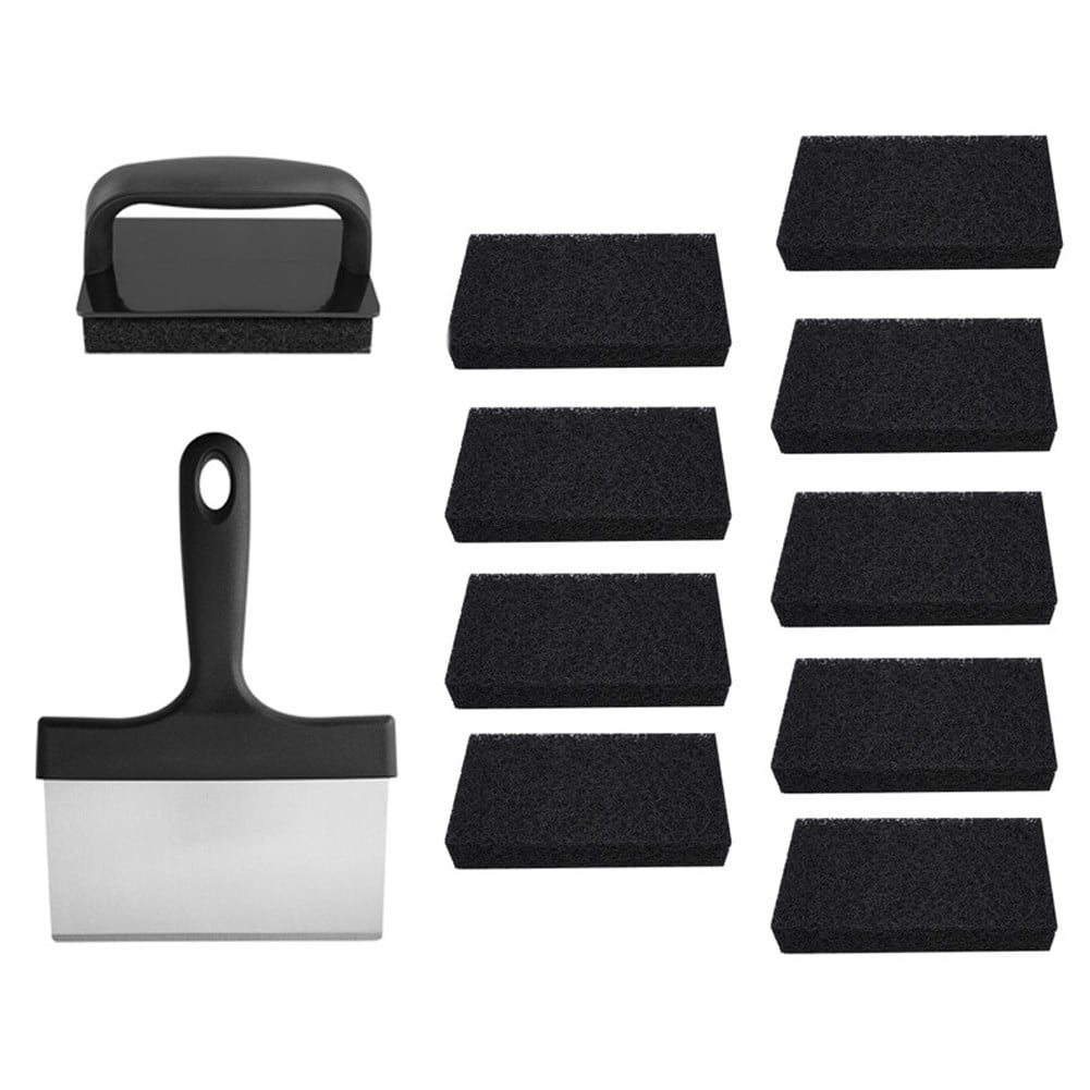 sentaili Griddle Cleaning Kit For Flat Top, Stainless Steel Grill Pan ...