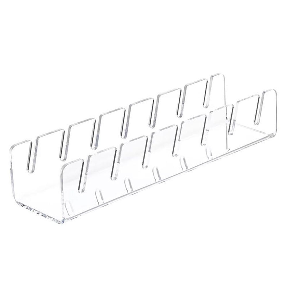 sentaili Hat Organizer Transparent Storage Rack Hat Display Setup Black ...