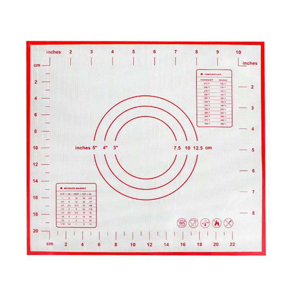 sentaili Large Sized Silicone Kneading Mat Multiple Sizes For Kitchen ...