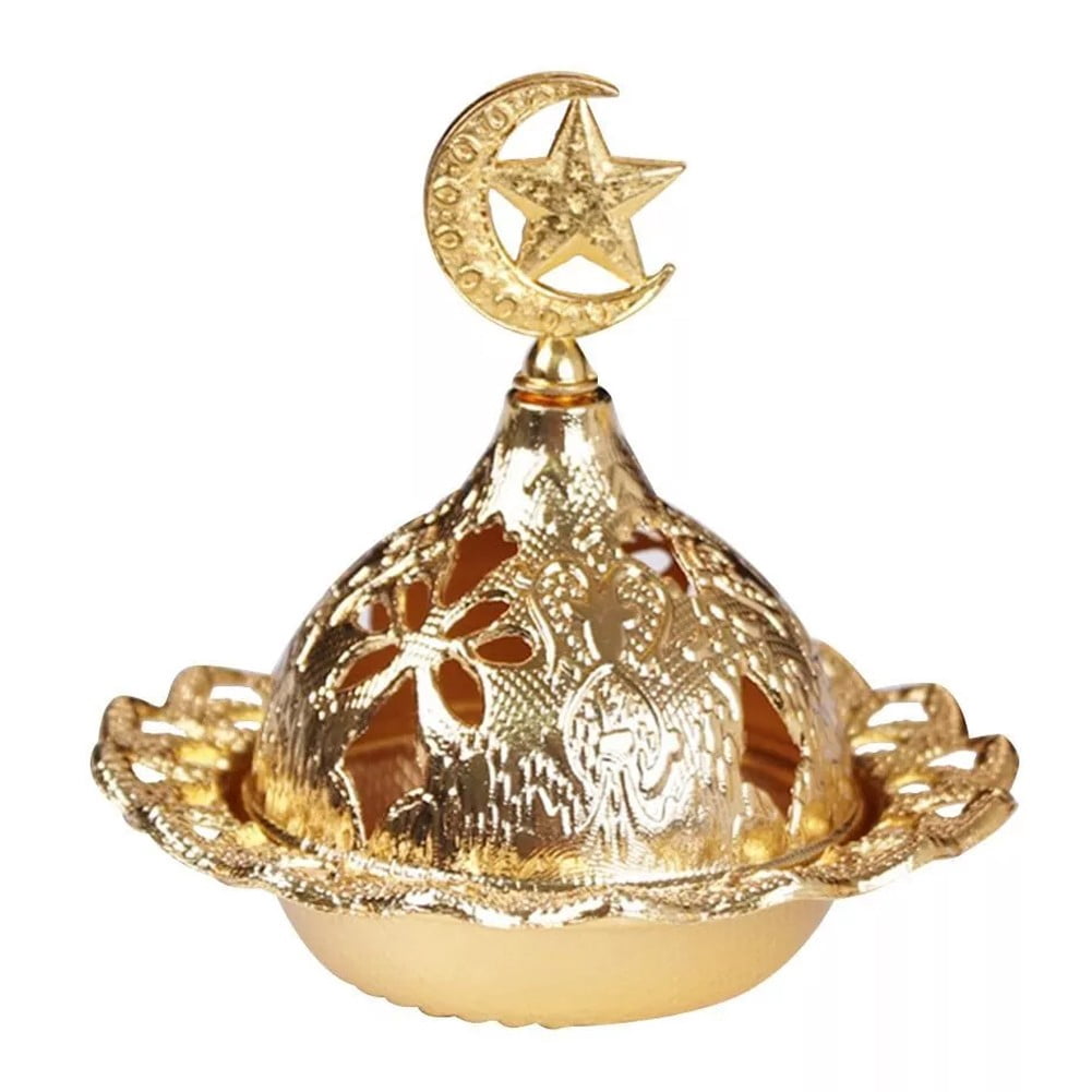 sentaili Metal Ramadan Decor Incense Burner Muslim Eid Mubarak Incense ...