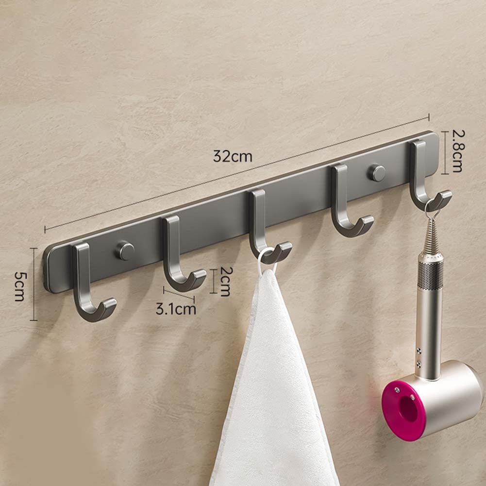sentaili Multi-Purpose Punch-Free Ash Hook Wall Clothes Hook Clothes ...