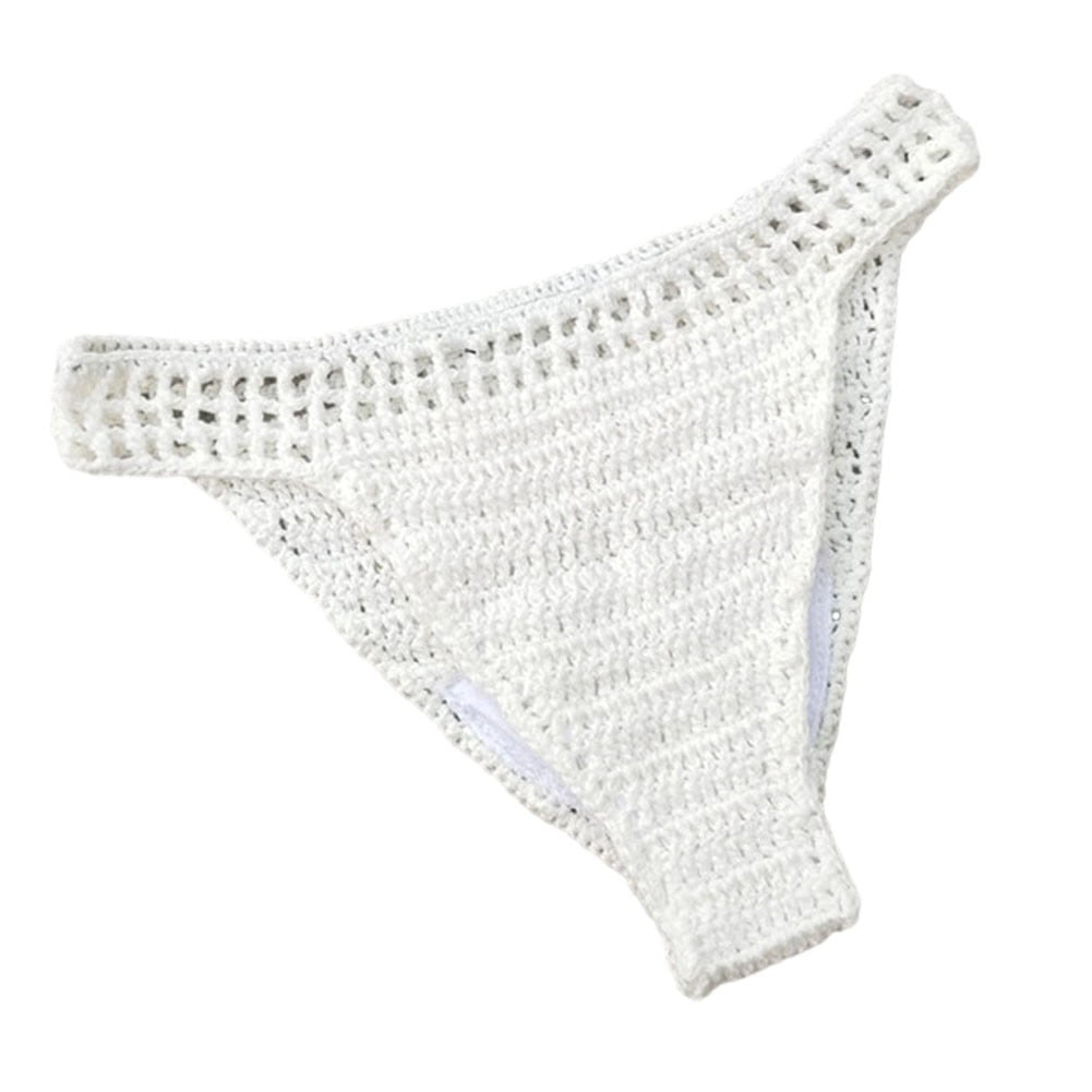 sentaili Sexy Crochet Bikini Cotton Hand Knitted Swimsuit Women Sexy ...