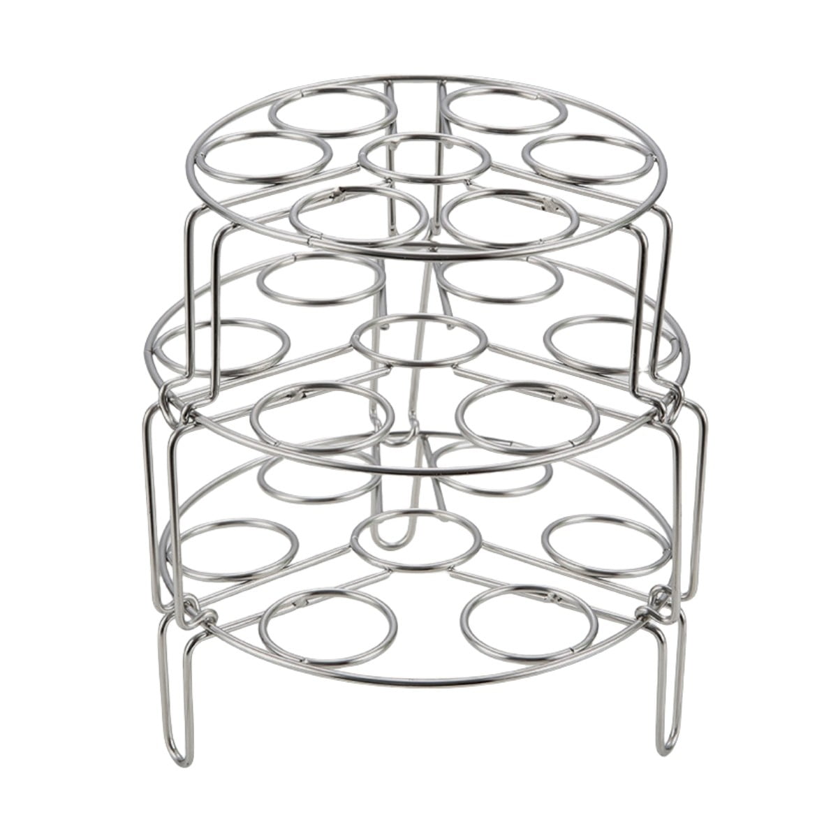 sentaili Stainless Steel Egg Steamer Rack Stackable Cooking Holders For ...