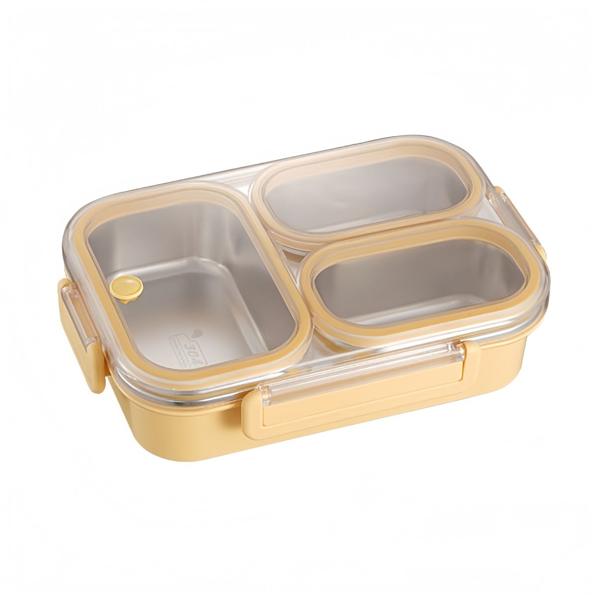 sentaili Stainless Steel Lunch Box 3 Compartment Lunch Container For ...