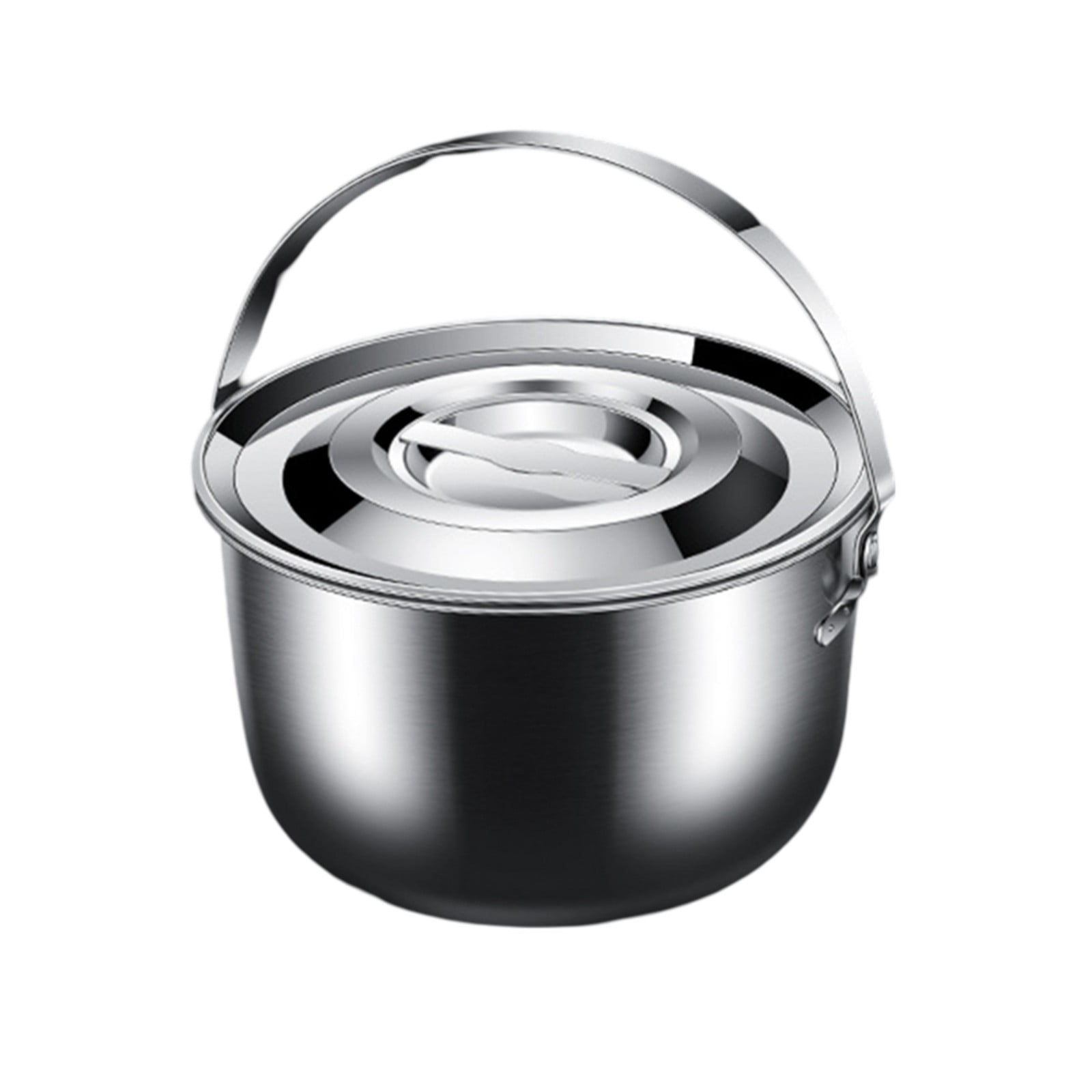 sentaili Stainless Steel Soup Oil Filter Pot With Lid Lard Tank Oil ...