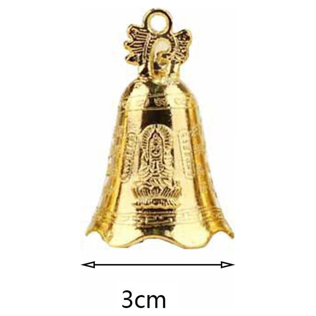 sentaili Vintage Metal Wind Chime Bell Mini Sculpture Guanyin Hanging ...