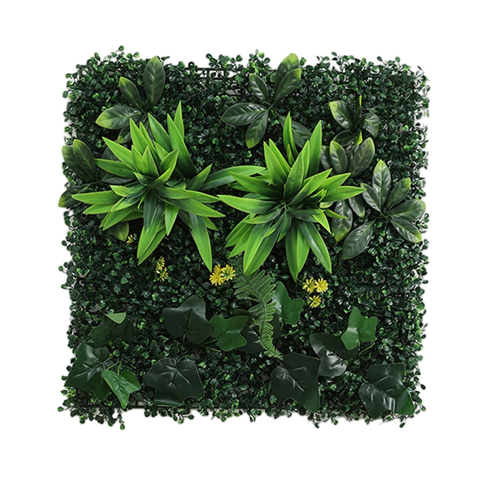 sentaili Walls Foliage Hedge Grass Mat Greenery Panels Fence 50*50Cm ...