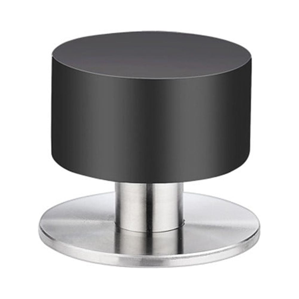 sentaili solid Door Stop Stopper 4.5*4Cm Black Cabinets Non Punch Stainless Steel - Walmart.com