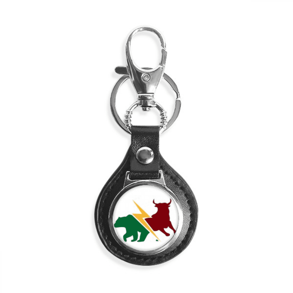 separation bull market bear key link chain keyholder finder hook metal ...