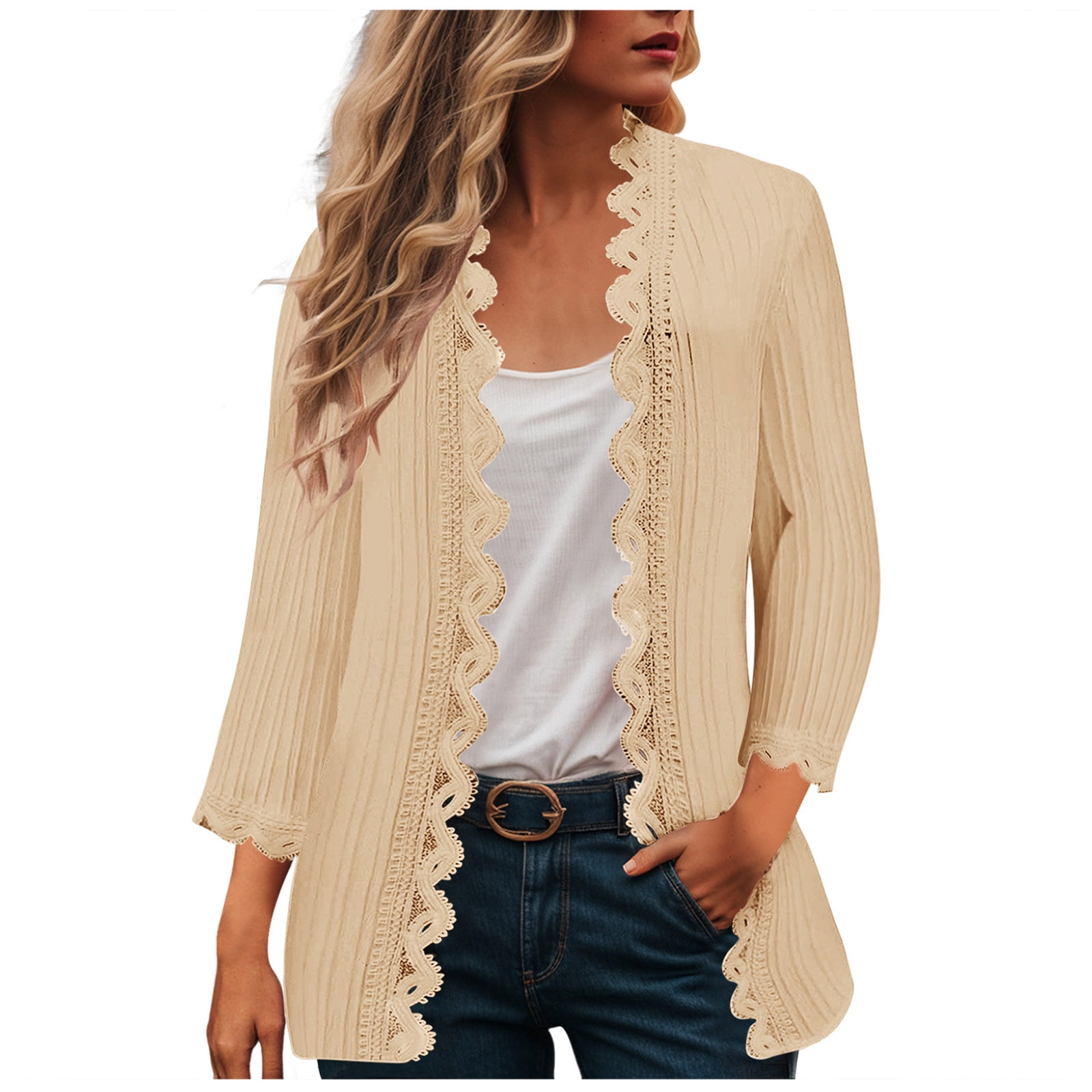 sertiohcv Crop Cardigan for Women Shrugs for Dresses Women Elegant ...