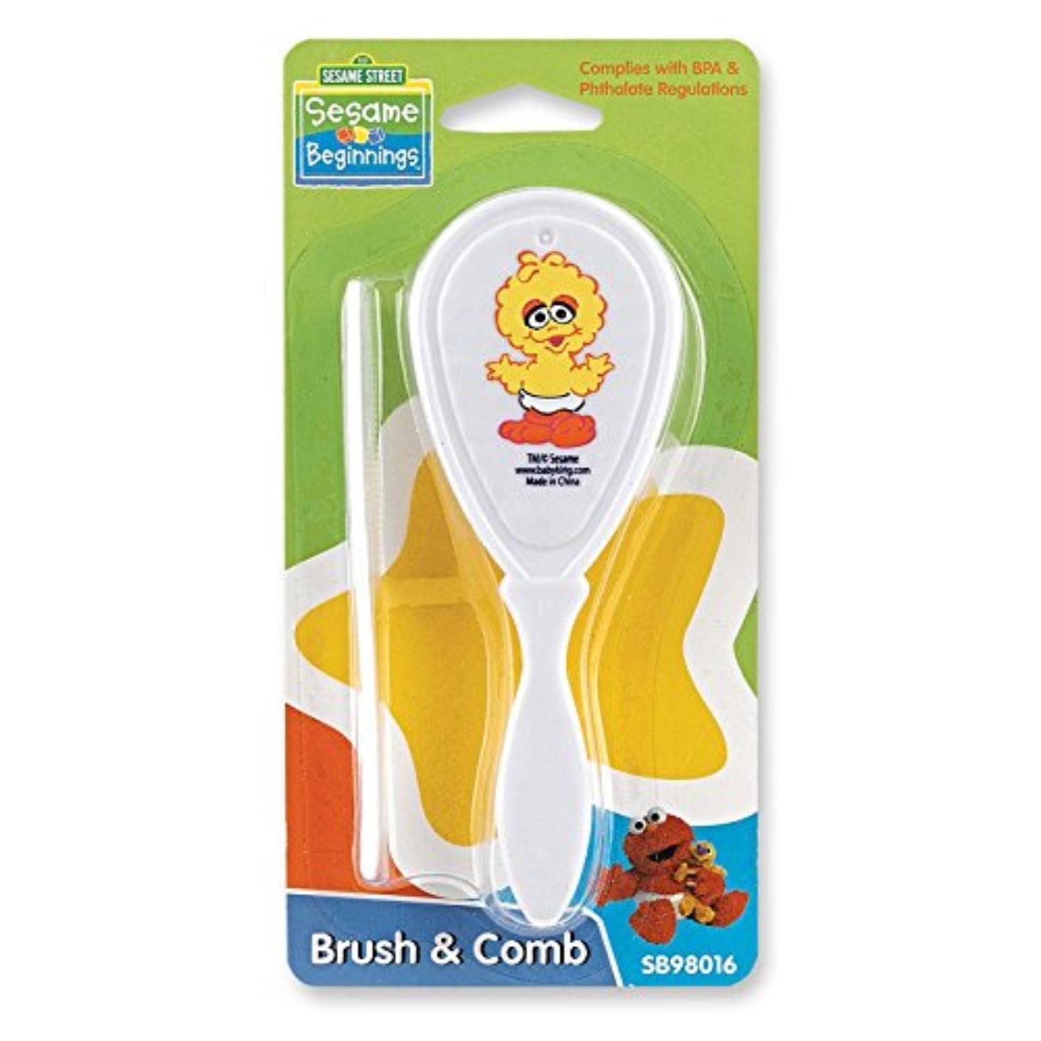 sesame beginnings brush and comb set - Walmart.com