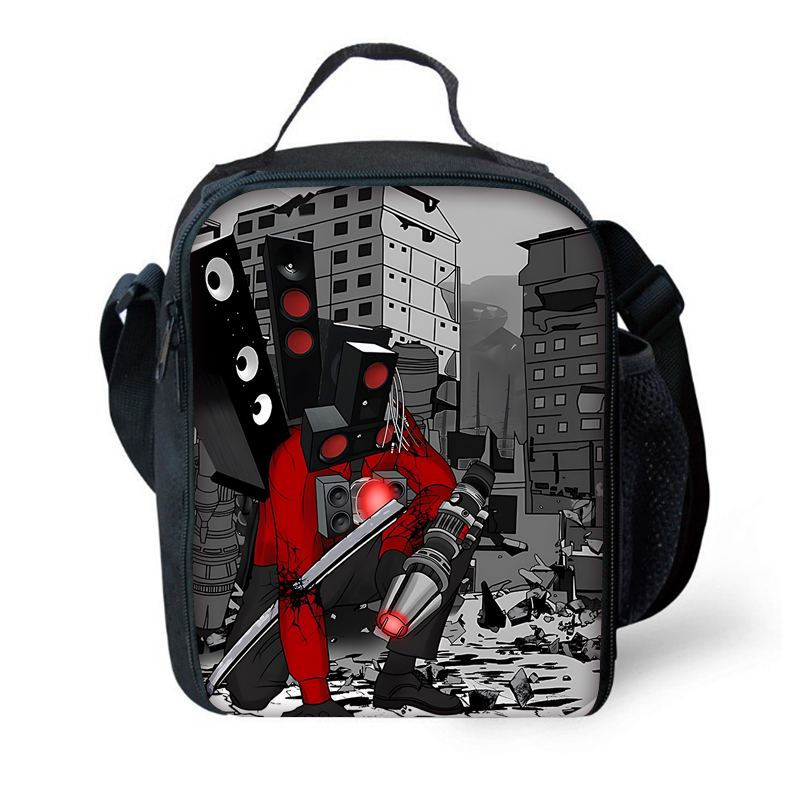 set Skibidi Toilet Toilet Backpack with Lunch Bags ,Pencil Bags ,Bags ...
