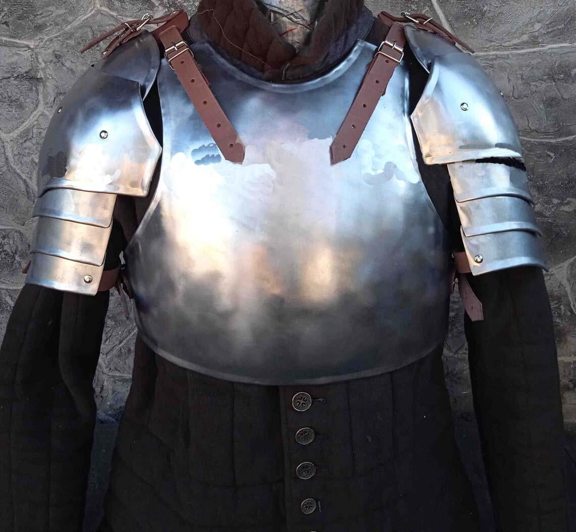 set chest armor, pair of pauldrons - Walmart.com