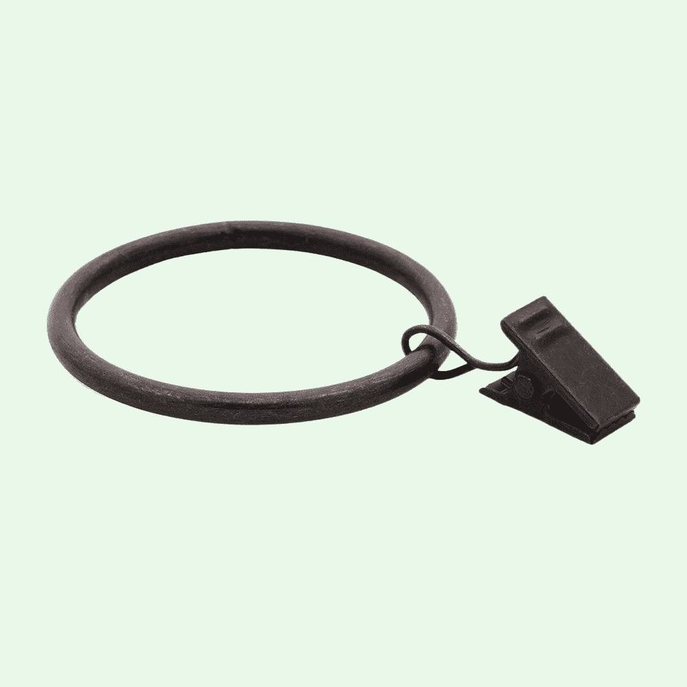 set of 14 clothing curtain clips with strong clips, 2" diameter - oil ...