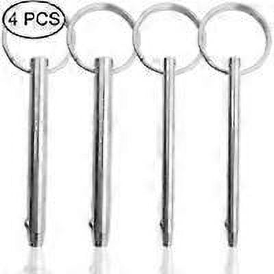 set of 4 quick release pins with diameters of 8 mm and 6.3 mm, a total ...