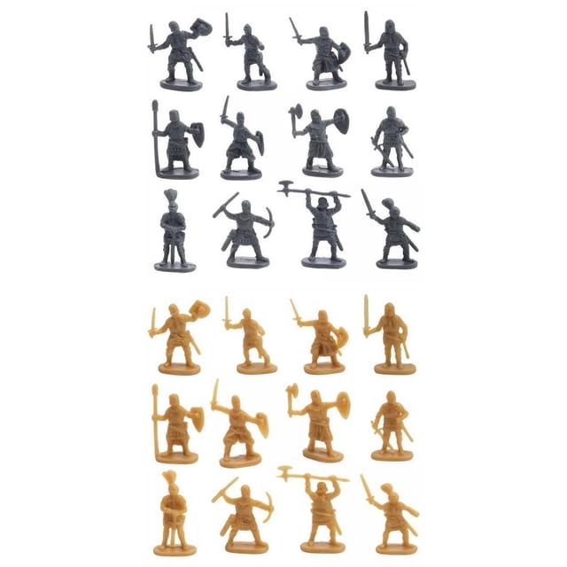 set of 400 1:72 Scale Medieval Knight Soldier Gift - Walmart.com