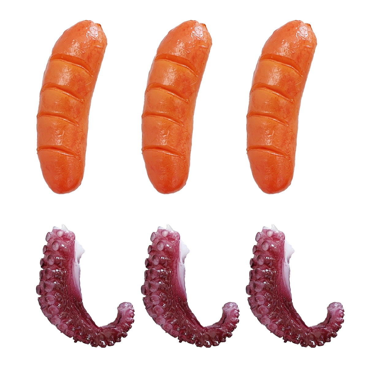 set of fun kitchen simulation meat lamb chops three-dimensional ...