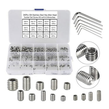 BE-TOOL 500Pcs Phillips Screw Kit, Steel Tiny Screws Micro ...
