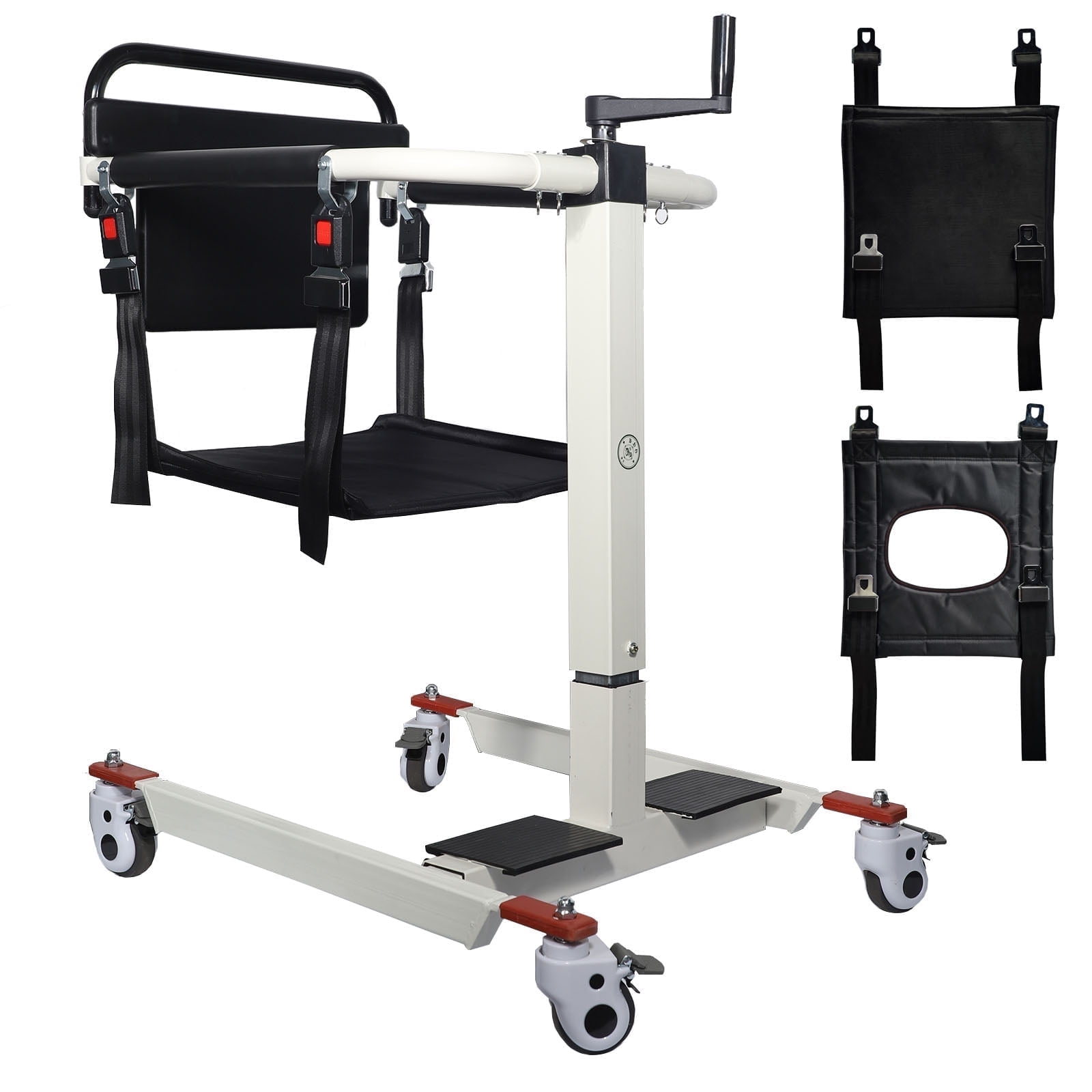 seveni Patient Lift Transfer Chair, Portable Height Adjustable ...