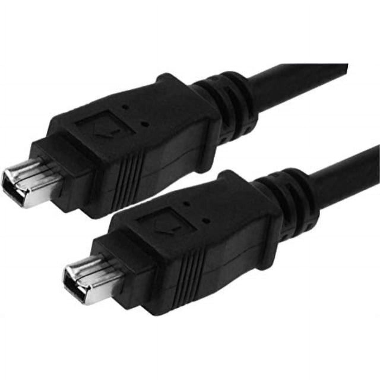 sf cable, 10ft ieee-1394 firewire 4-pin to 4-pin cable - Walmart.com