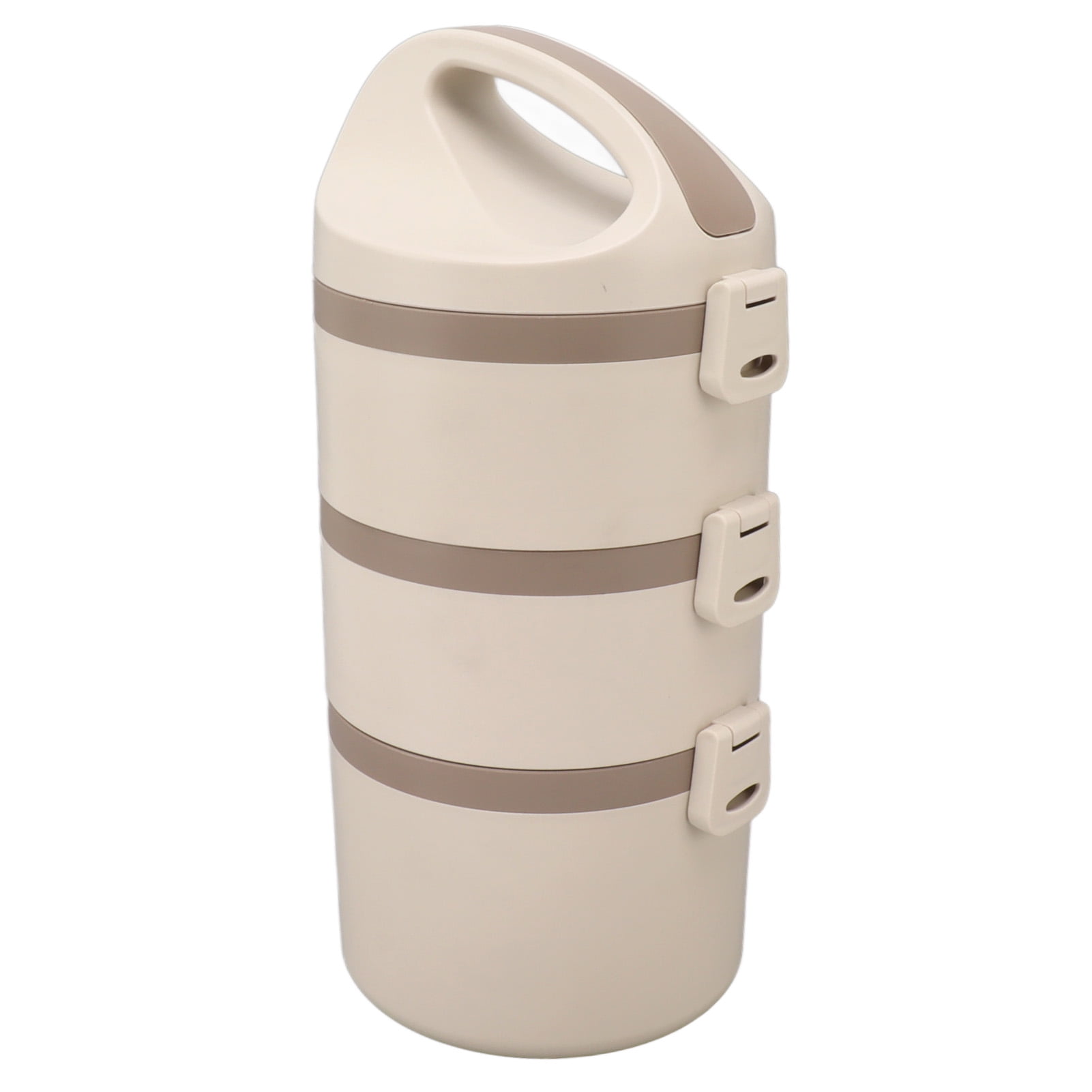 shInsulated Food Jar Food Grade Stainless Steel Large Capacity 3 Tiers ...