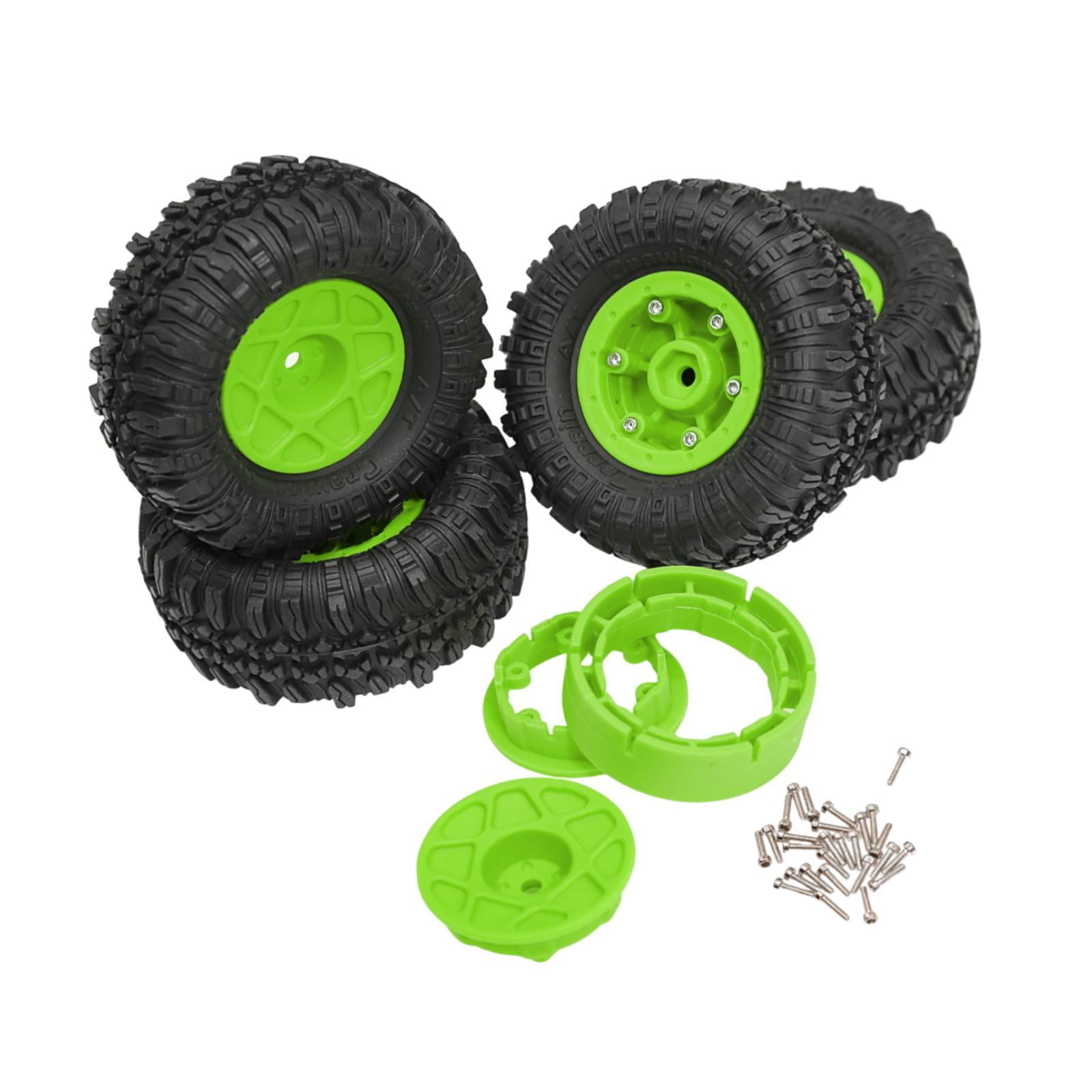 shamjina 1/18 RC Car Tires Components Simulation Wheels for Climbing ...