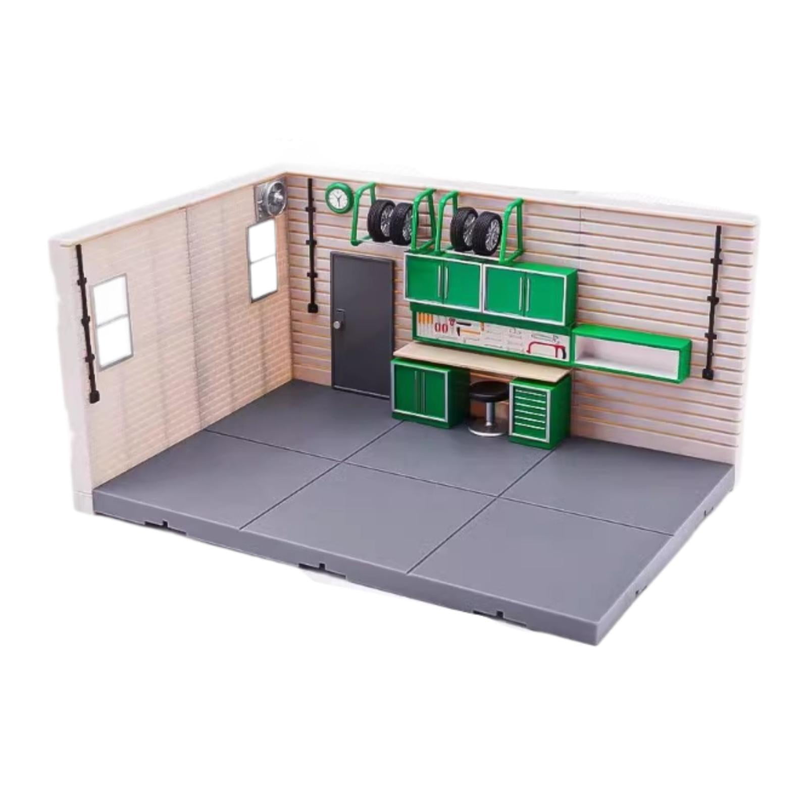 shamjina 1/43 Model Car Display Case Car Model Display Miniature ...
