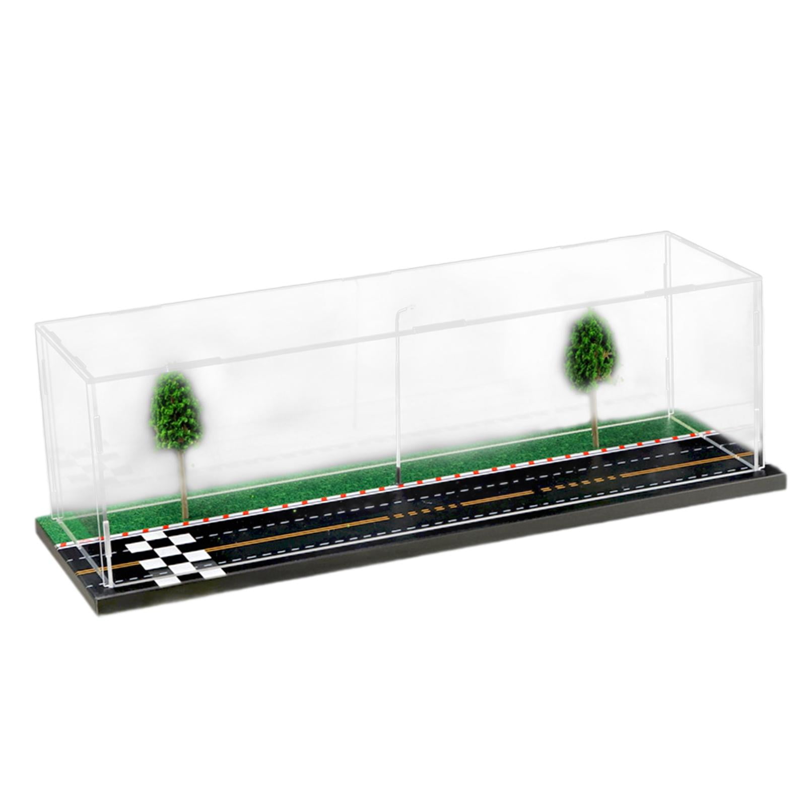 shamjina 1:64 Scale Model Car Display Case Car Garage Display Case for ...